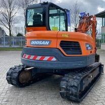 Doosan DX85 Midi Excavator Hire | Digger Hire Wiltshire | Tiger Plant